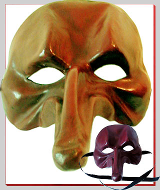 Venezianische Masken - Commedia dell'arte